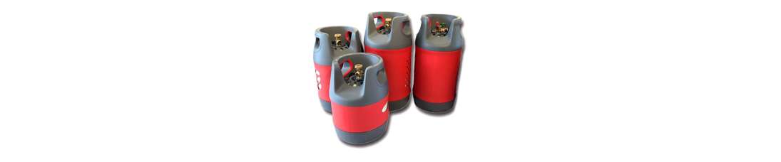 Refillable Plastic LPG gas bottles - Composite - LPGwebshop.com
